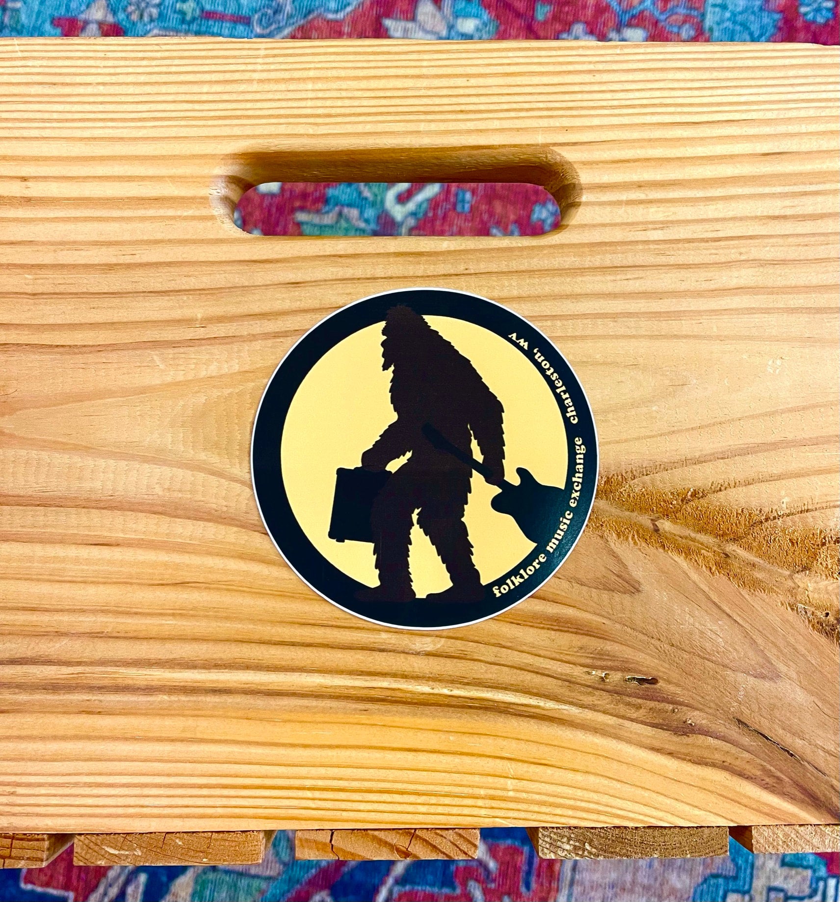 FME Gigfoot Sticker | Folklore Music Exchange | Charleston, WV